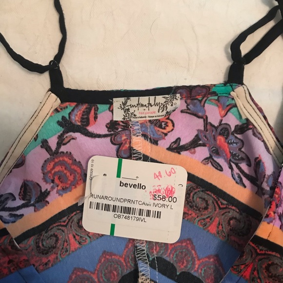 bevello | Tops | Intimately Bevello Cami Multicolored Top | Poshmark